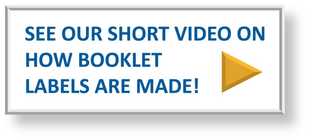 Booklet Labels Defined — JHBertrand